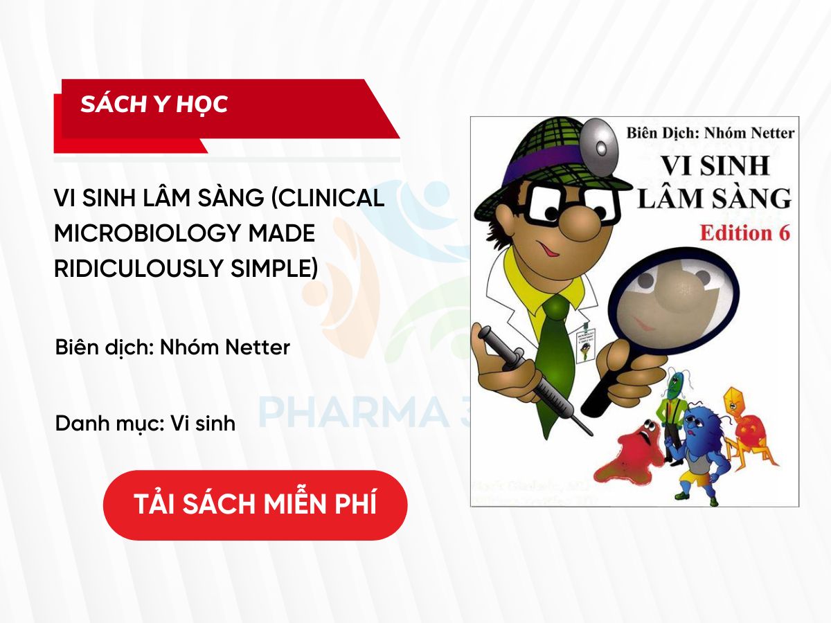 Tải miễn phí PDF Vi Sinh Lâm Sàng - Biên dịch nhóm Netter